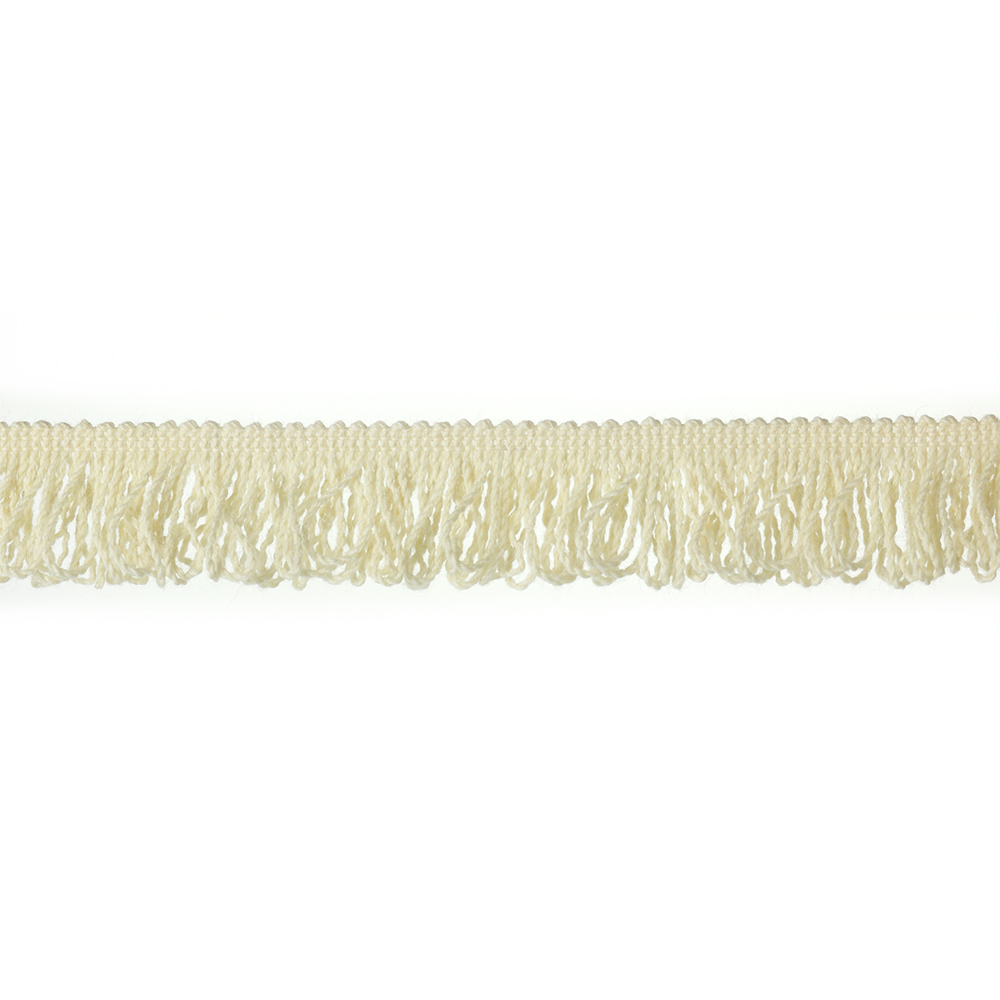 Loop Wool Fringe Trimming in 2CM by Colefax and Fowler