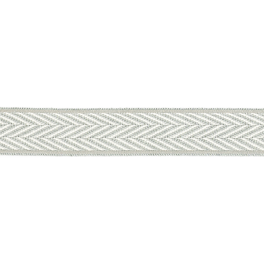 Theodore Chevron Braid Trimming in Blue by Colefax and Fowler