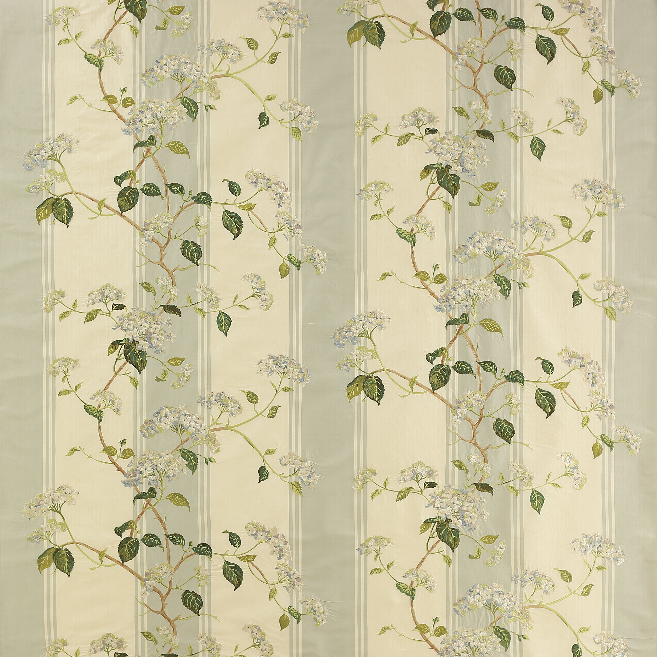 Summerby Silk Fabric in Old Blue by Colefax and Fowler