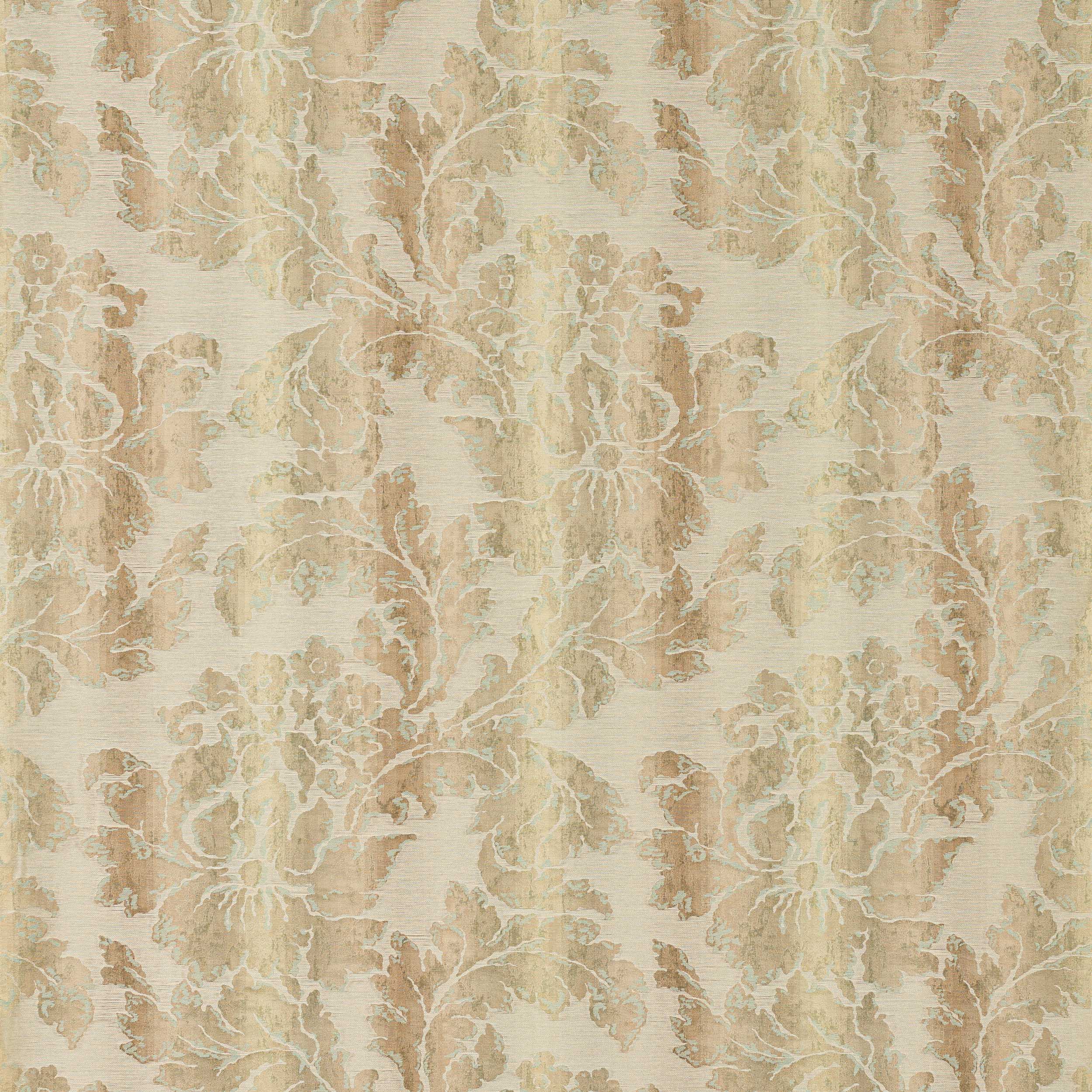 Lucius Fabric in Red/Gold by Colefax and Fowler