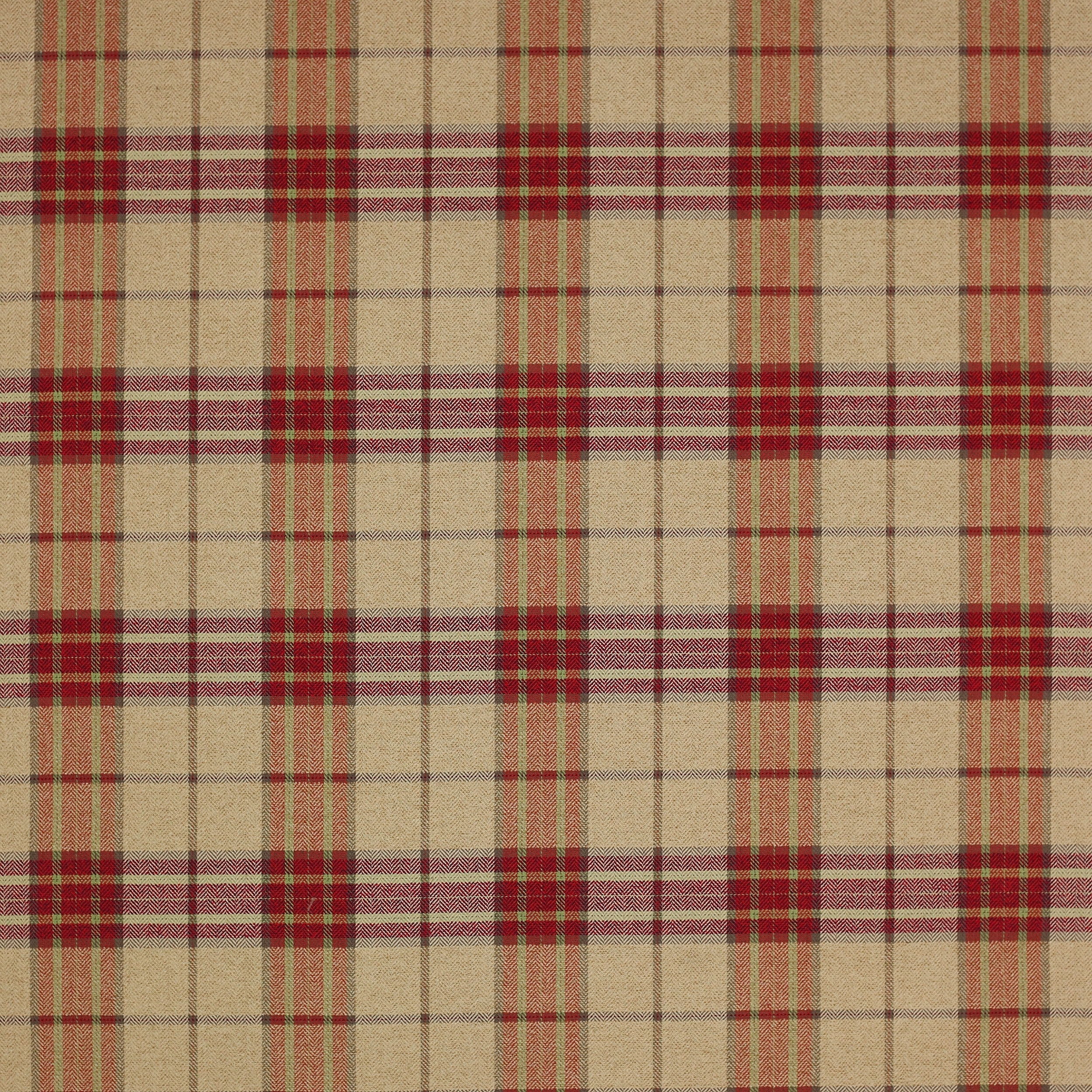 Dunmore Check Fabric in Old Blue by Colefax and Fowler
