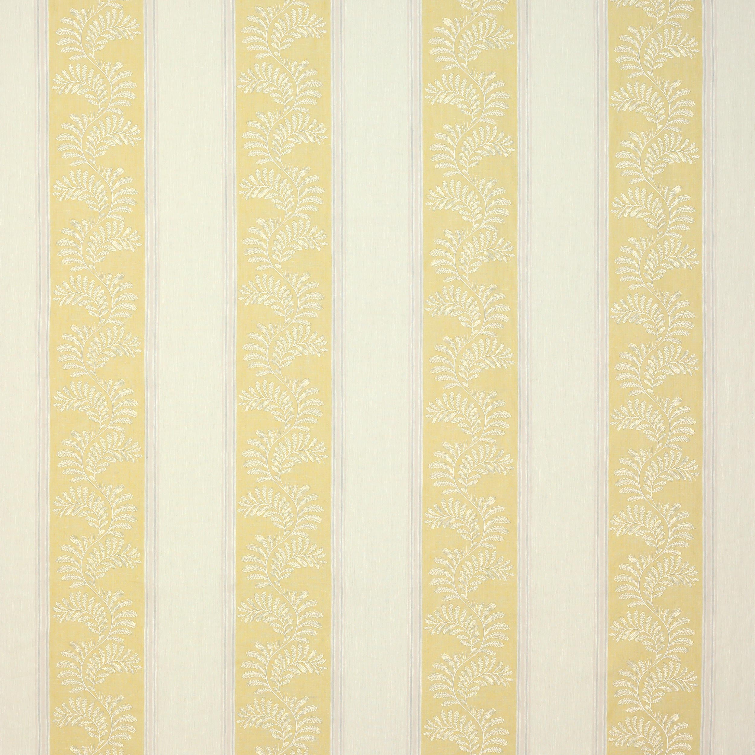 Valora Fabric in Yellow by Colefax and Fowler