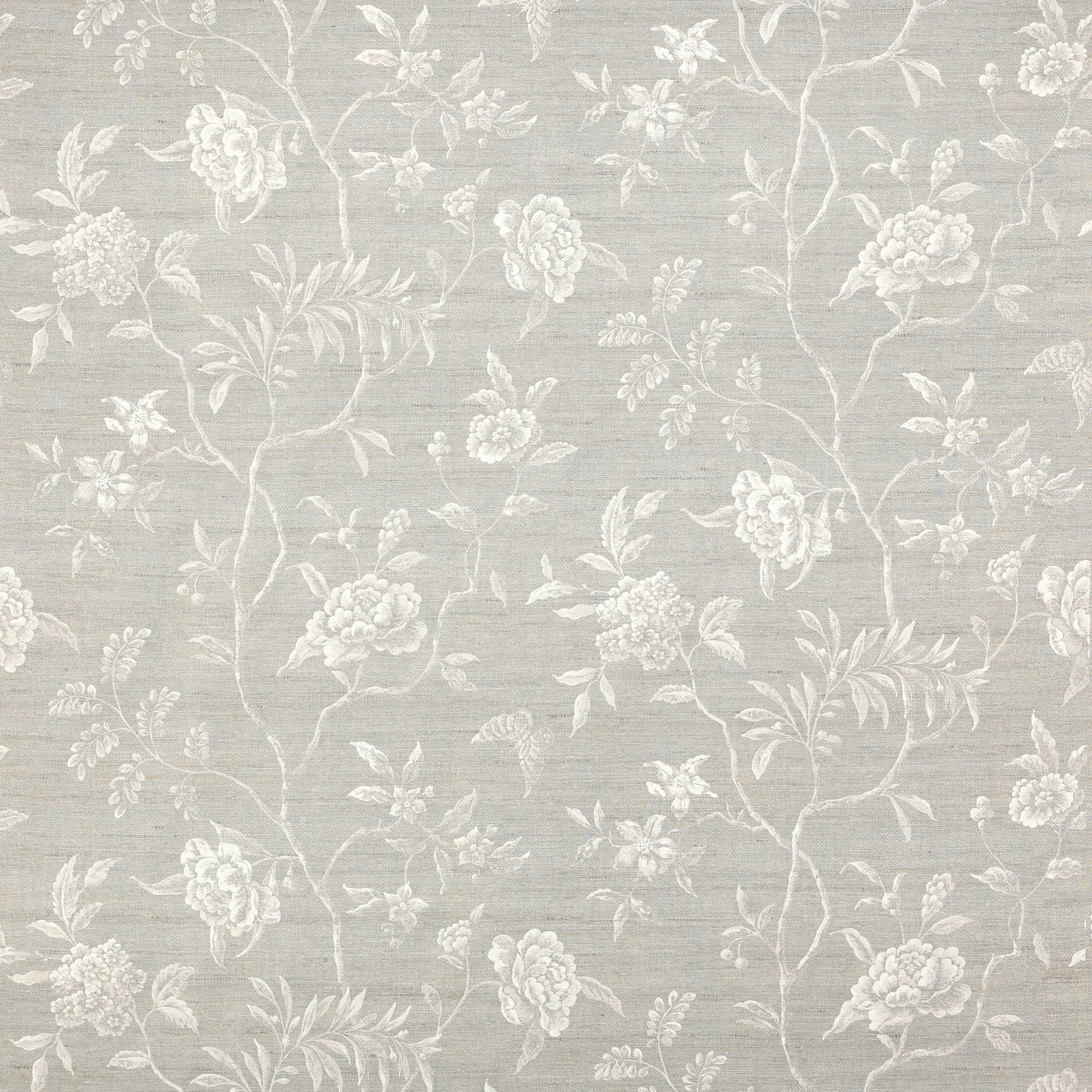 Swedish Tree Fabric in Yellow by Colefax and Fowler