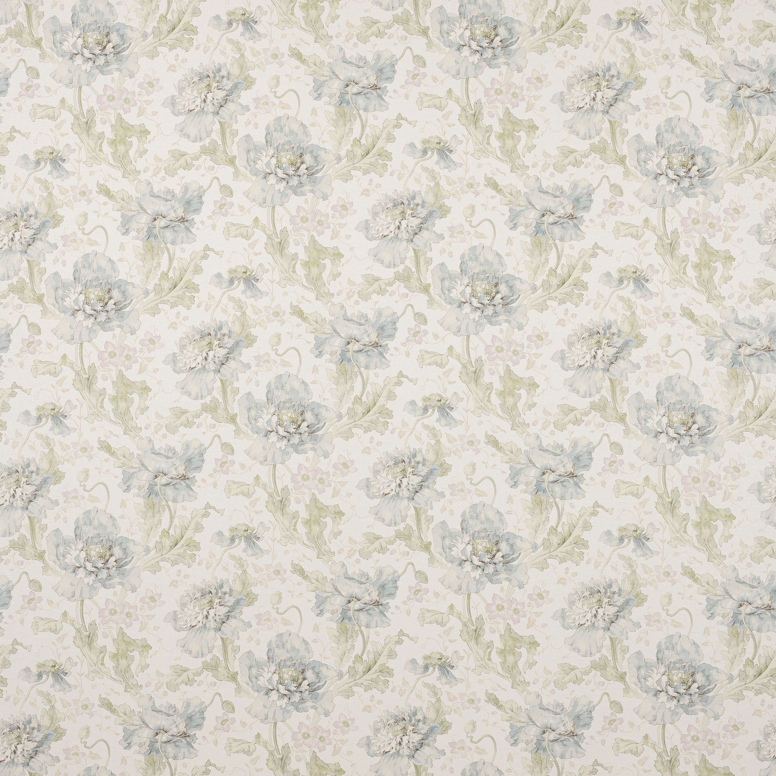 Rosalie Fabric in Blue/Green by Colefax and Fowler
