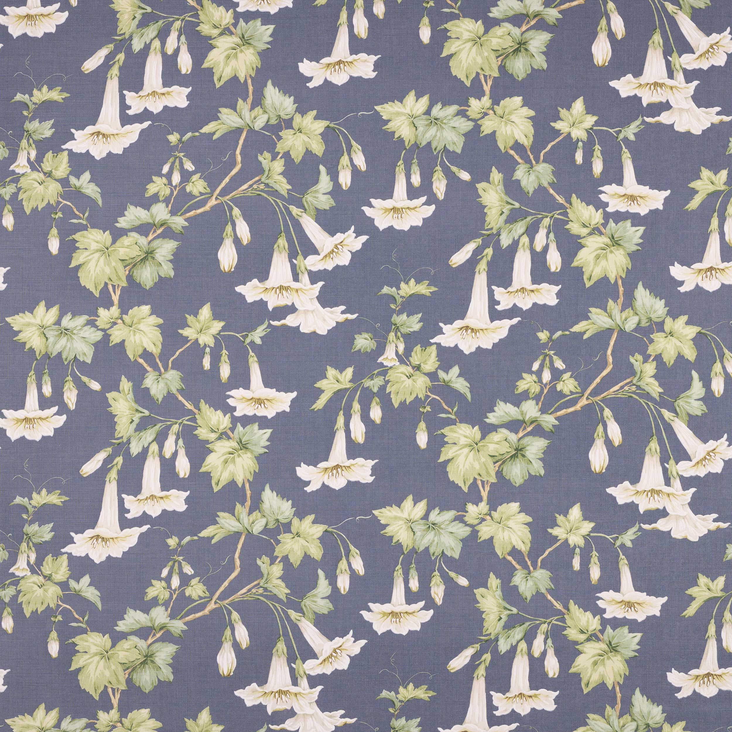 Yvette Fabric in Old Blue by Colefax and Fowler