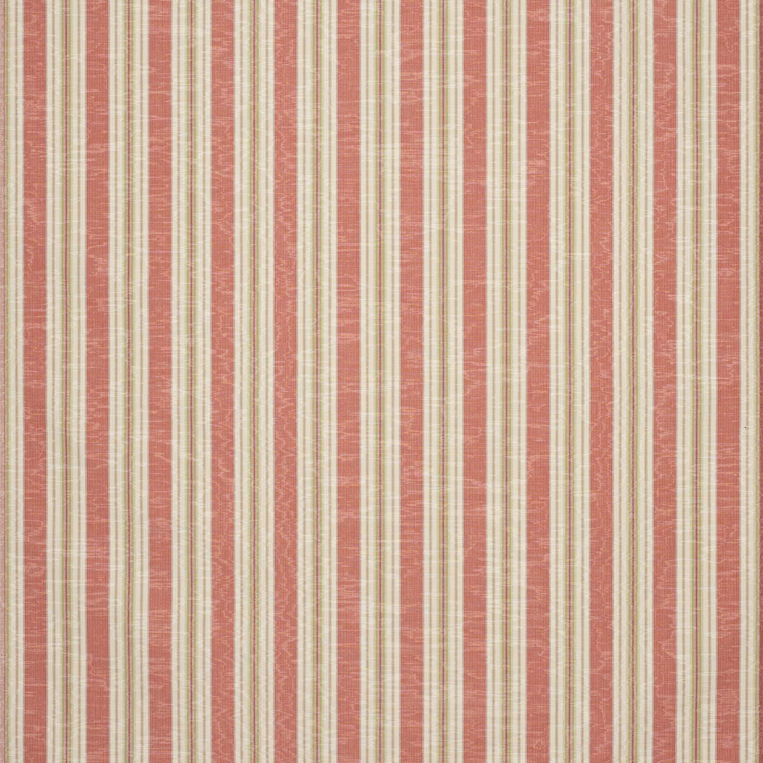 Drayton Stripe Fabric in Aqua by Colefax and Fowler
