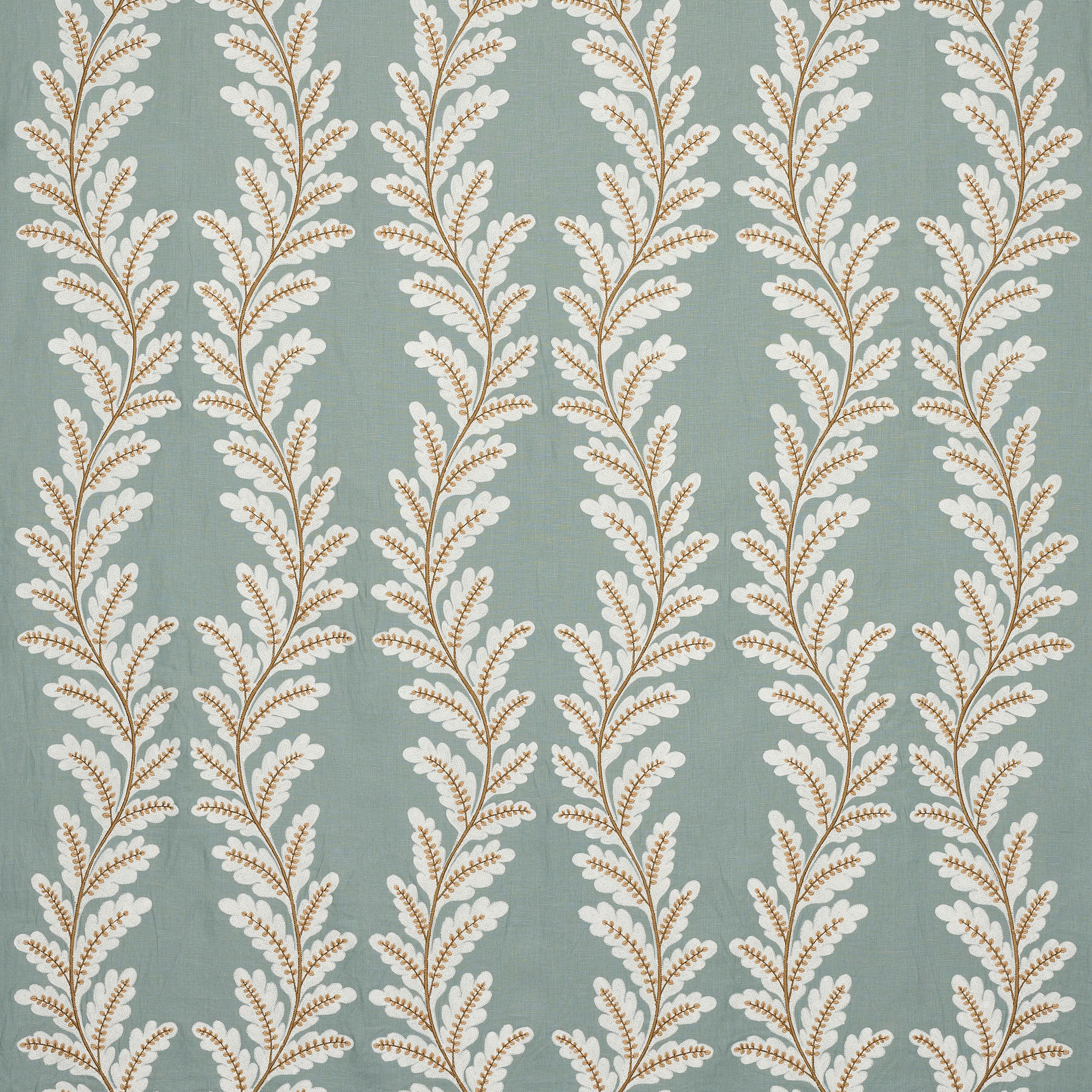 Clement Fabric in Red by Colefax and Fowler