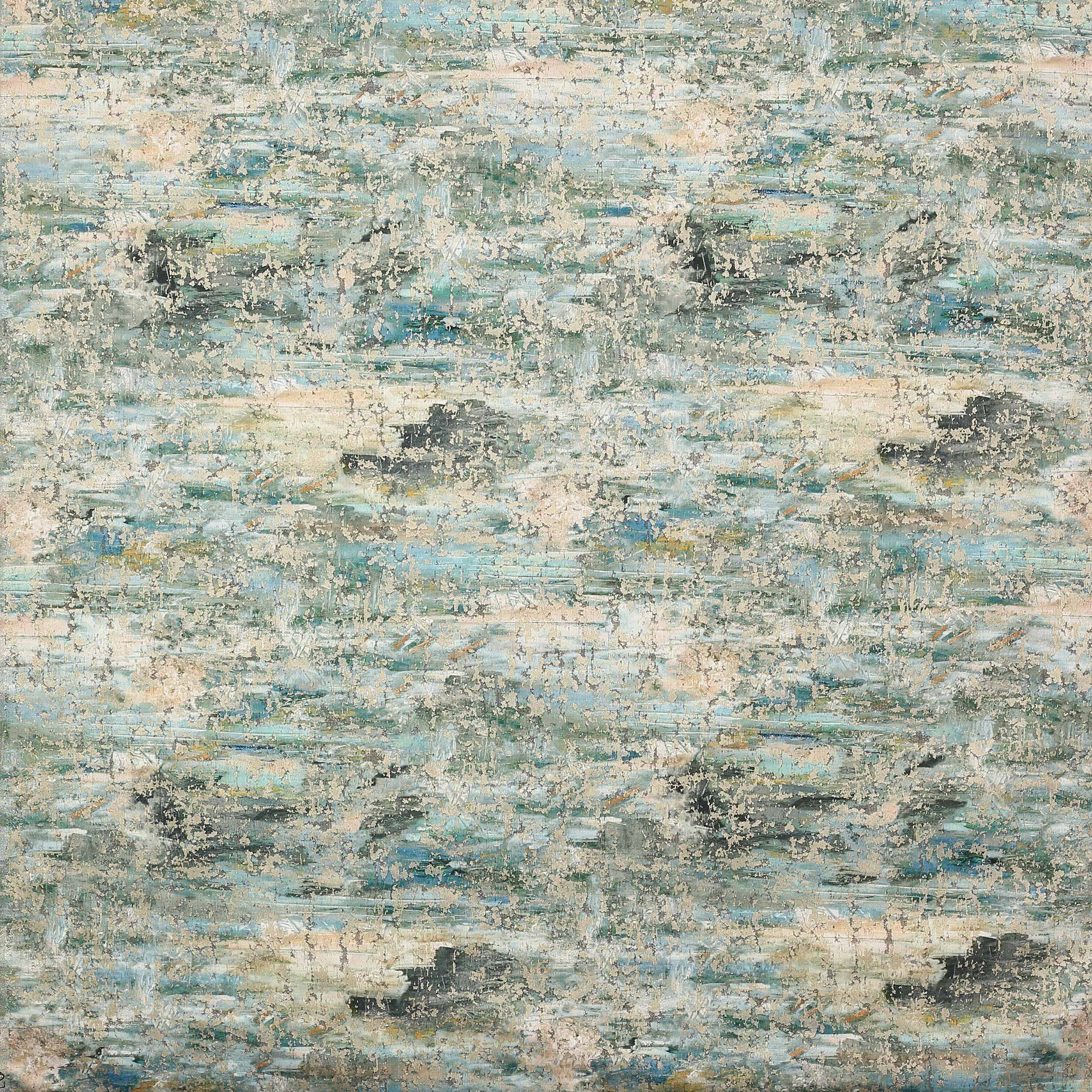 Skylon Fabric in Aqua by Jane Churchill