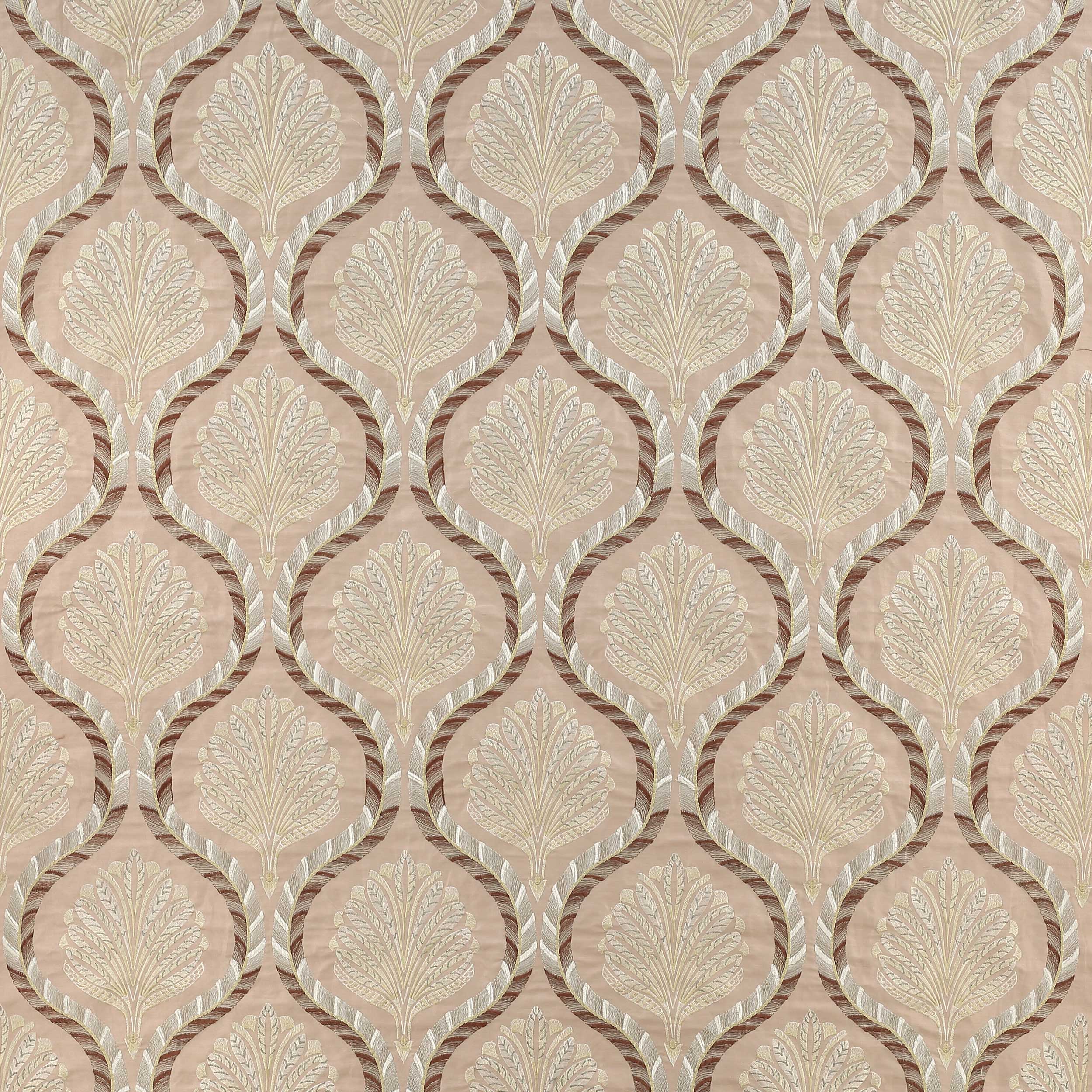 Valentina Fabric in Pale Gold by Jane Churchill