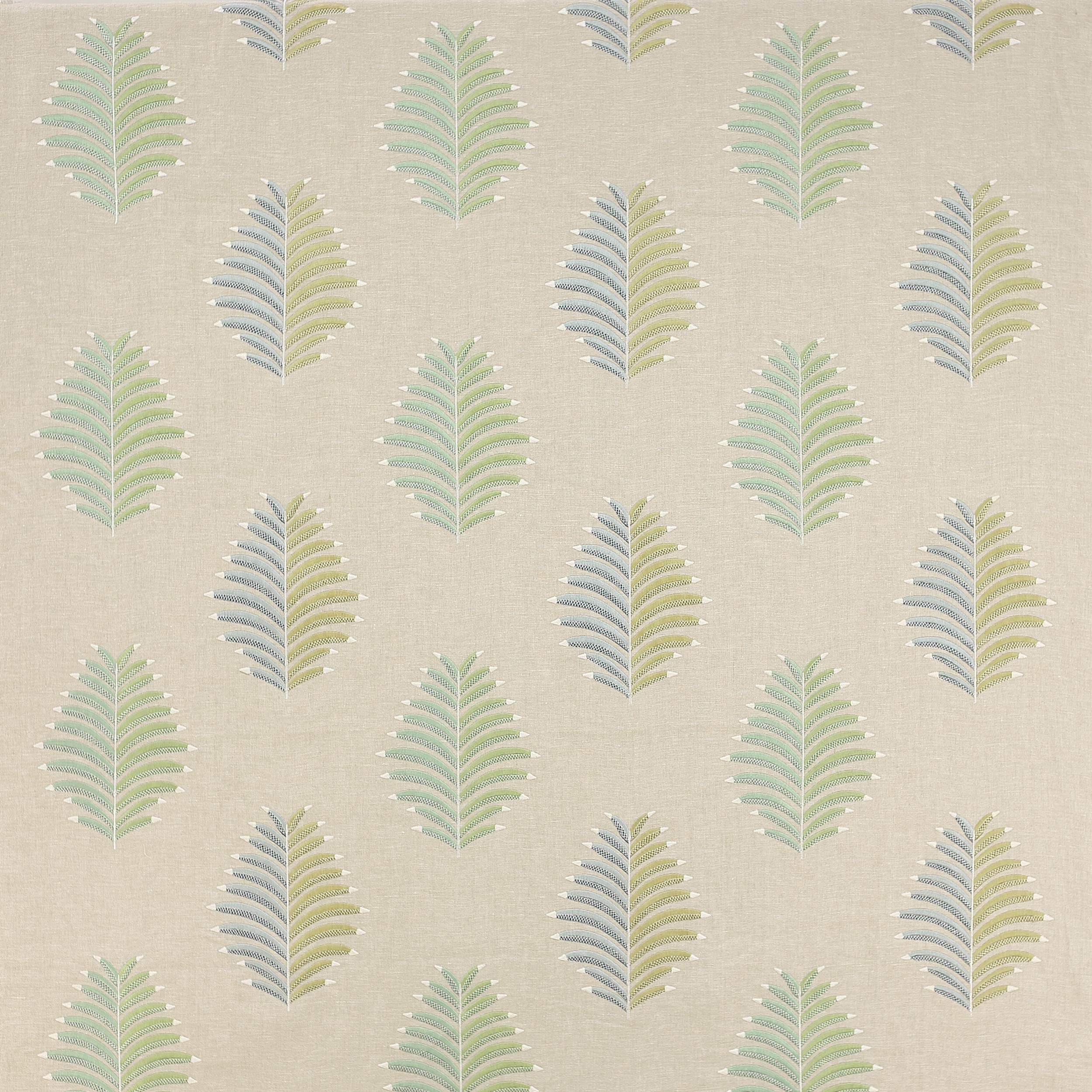 Tambour Fabric in Blue by Jane Churchill
