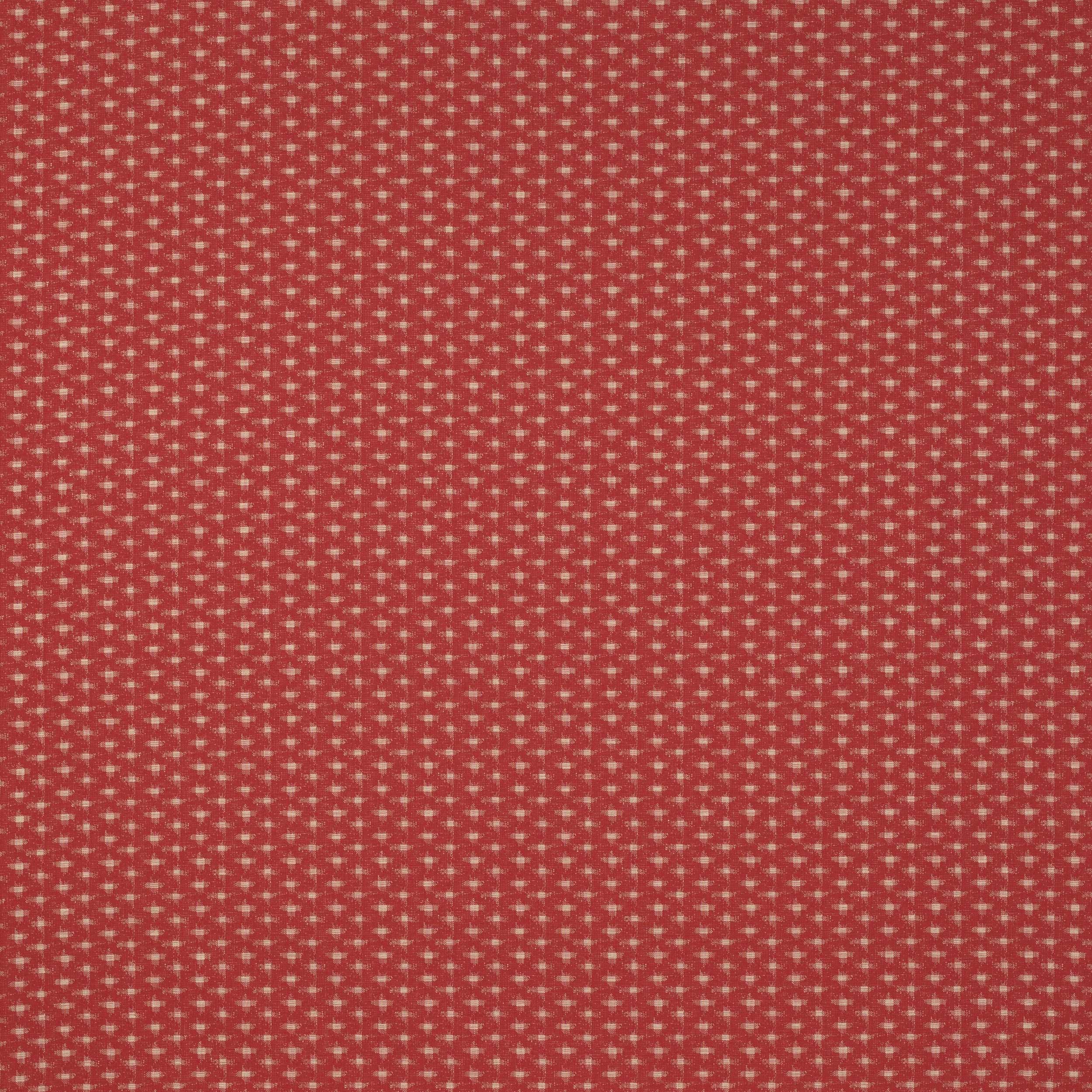 Raffi Fabric in Red by Jane Churchill