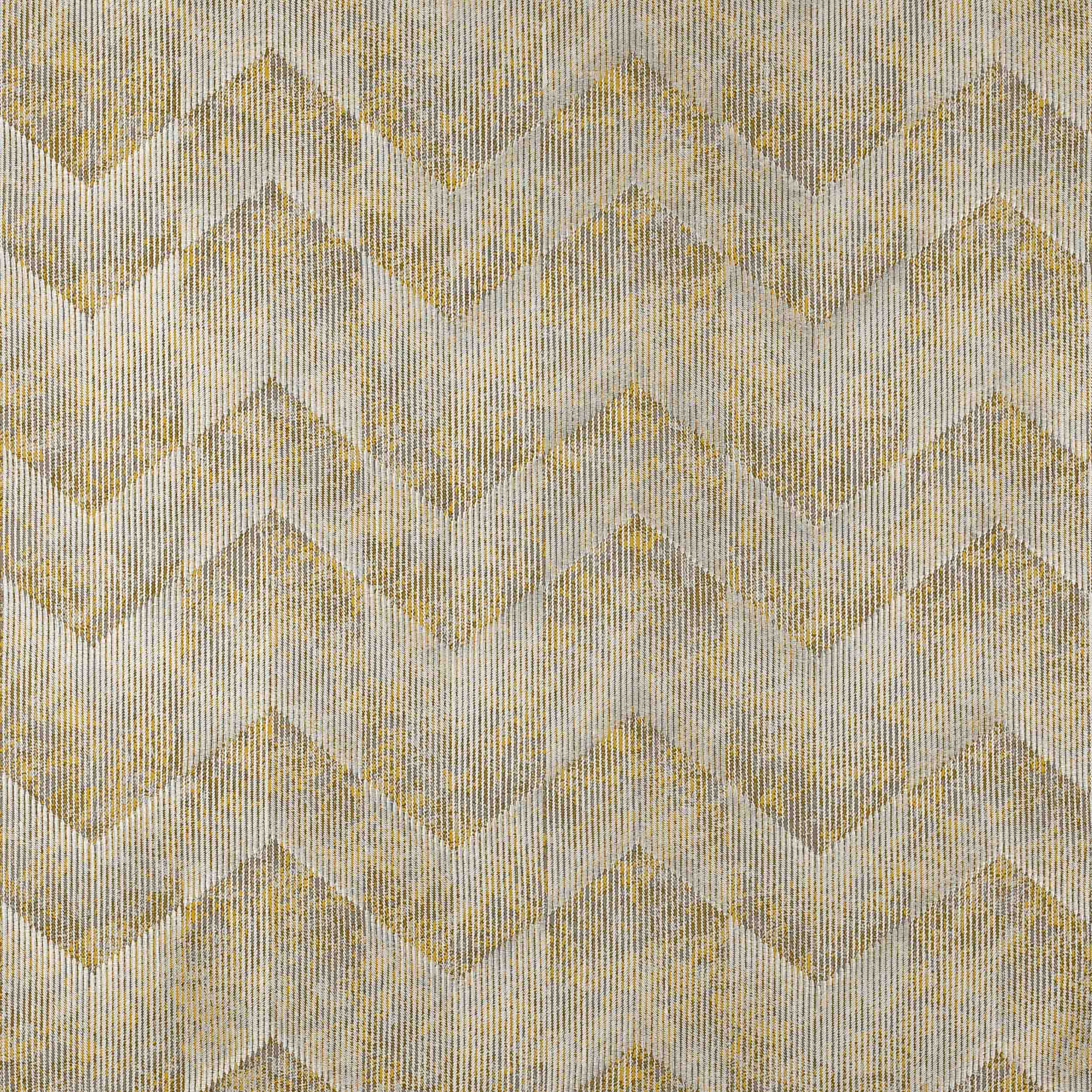 Escher Fabric in Gold by Jane Churchill