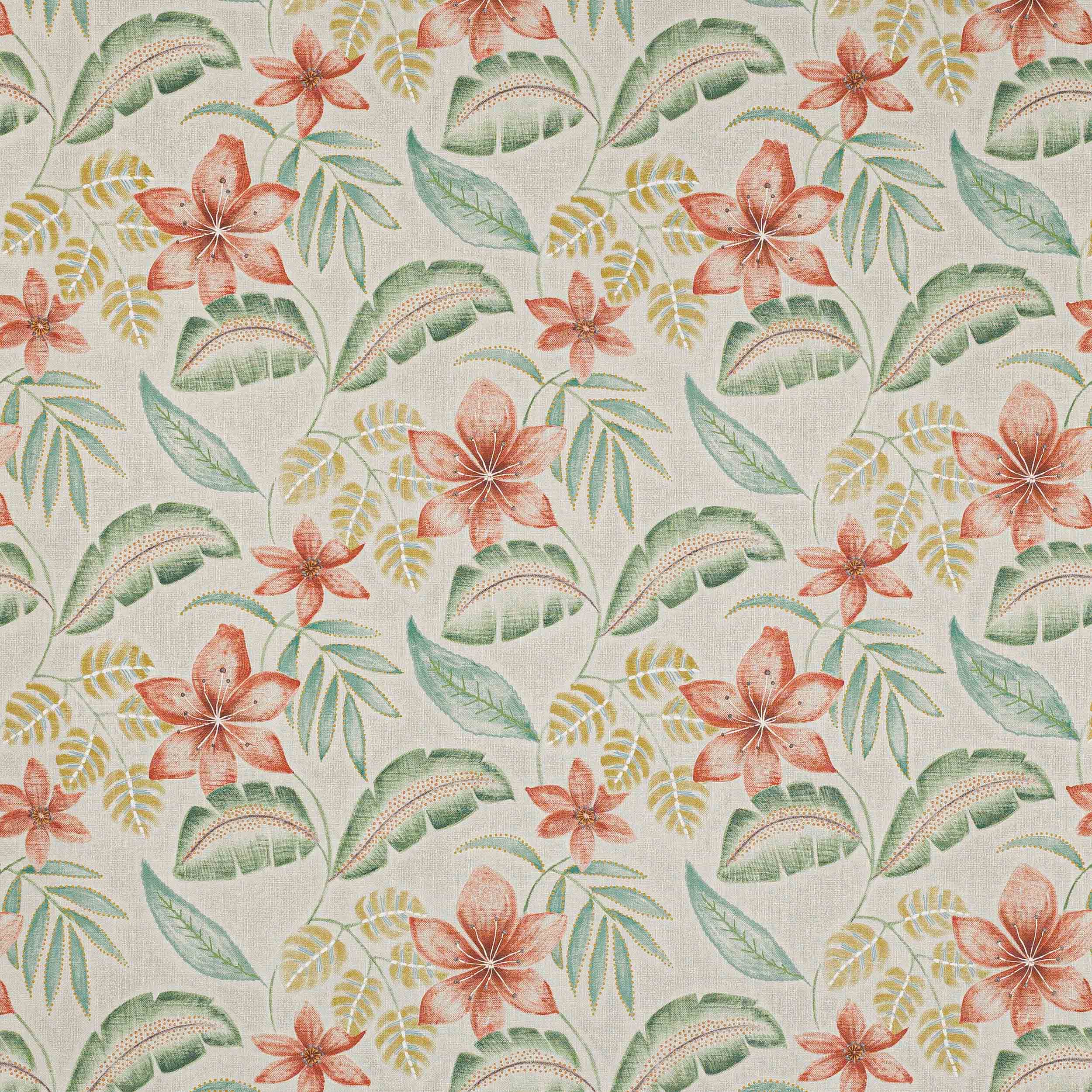 Sunara Fabric in Blue by Jane Churchill