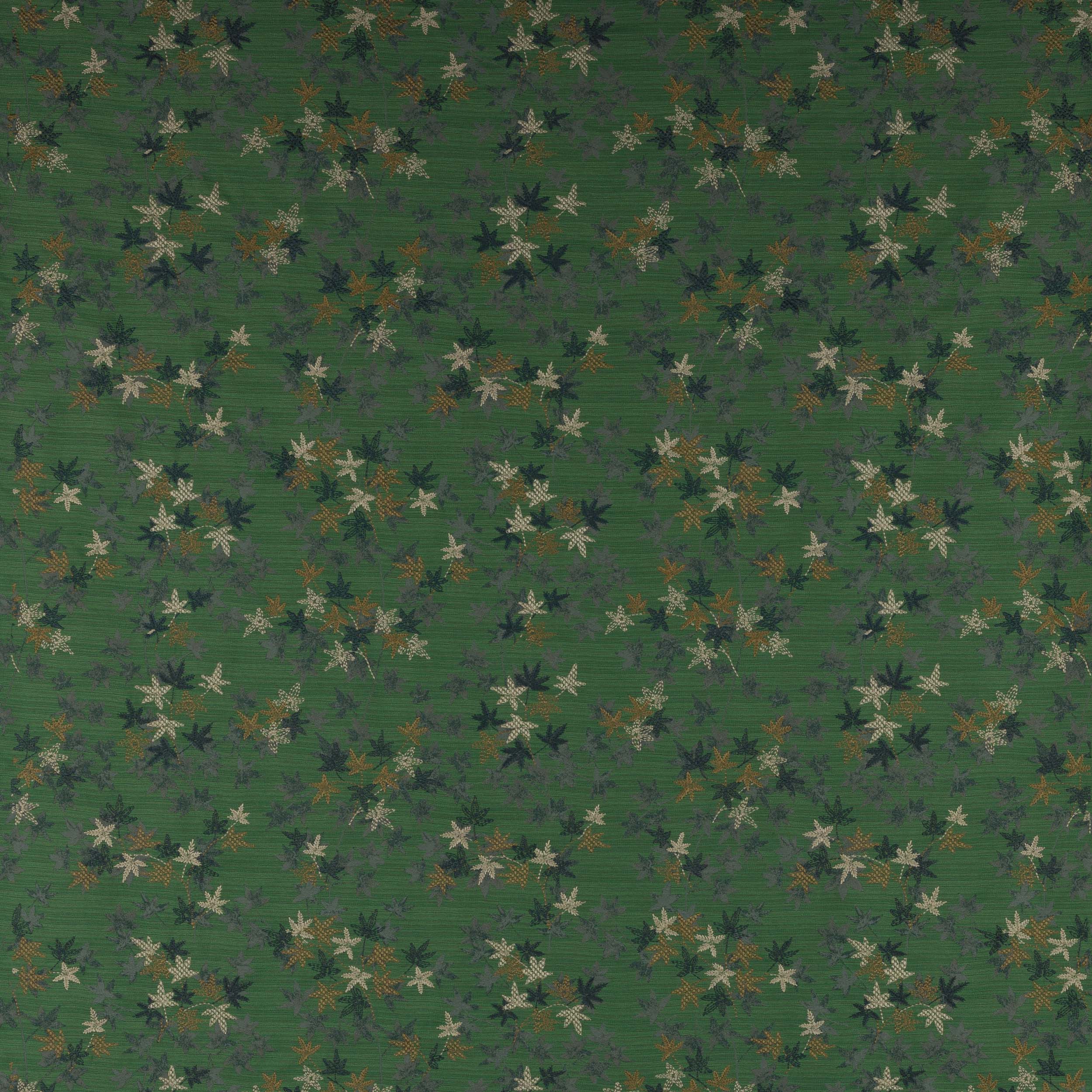 Acer Maple Fabric in Ivory/Blue by Jane Churchill