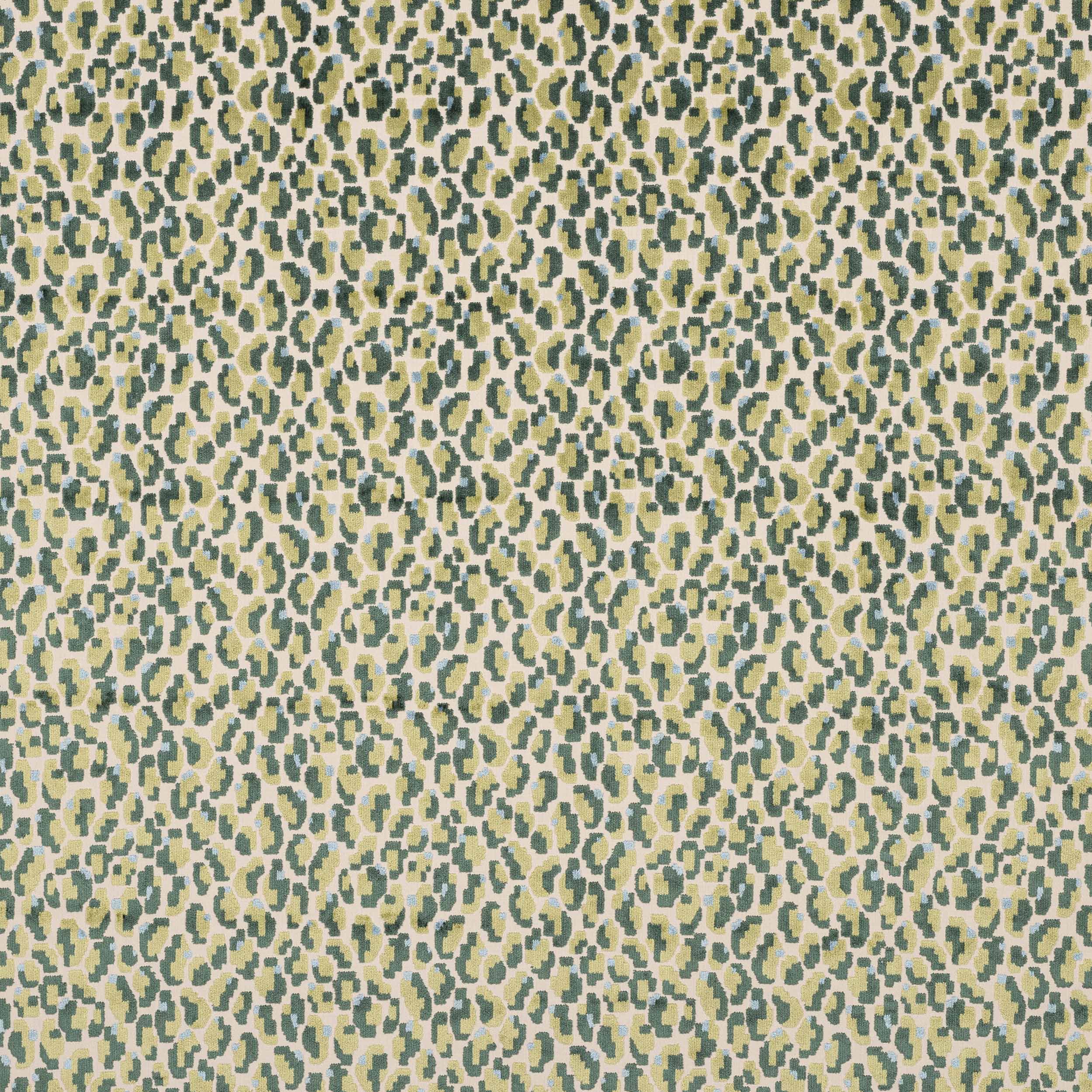 Simbar Fabric in Pink/Green by Jane Churchill