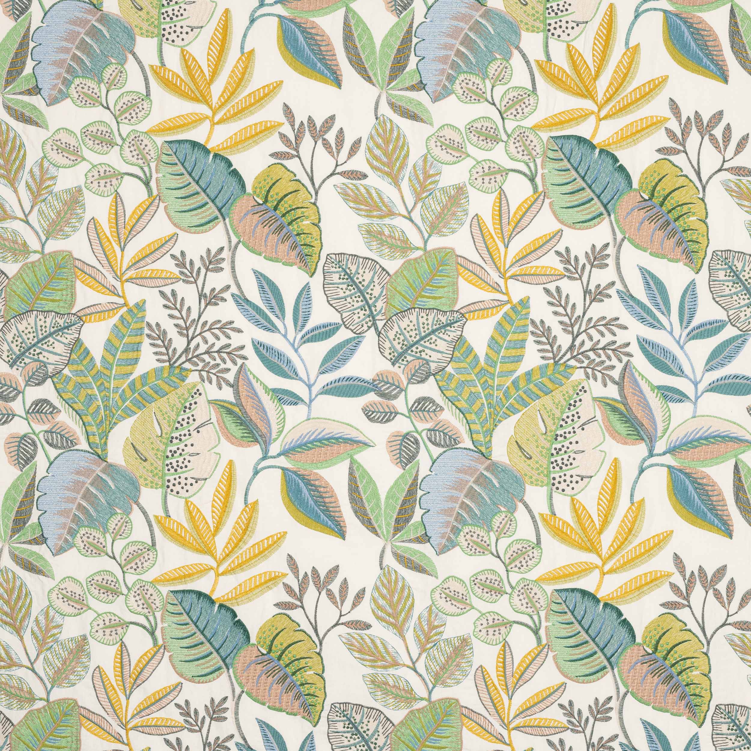 Fantine Fabric in Multi by Jane Churchill