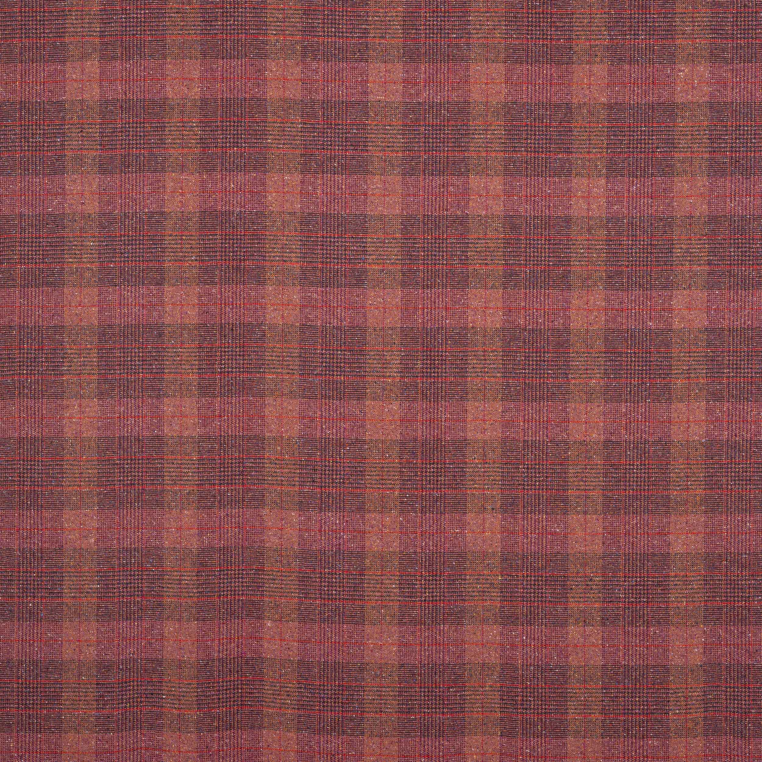 Montrose Plaid Fabric in Stone by Jane Churchill