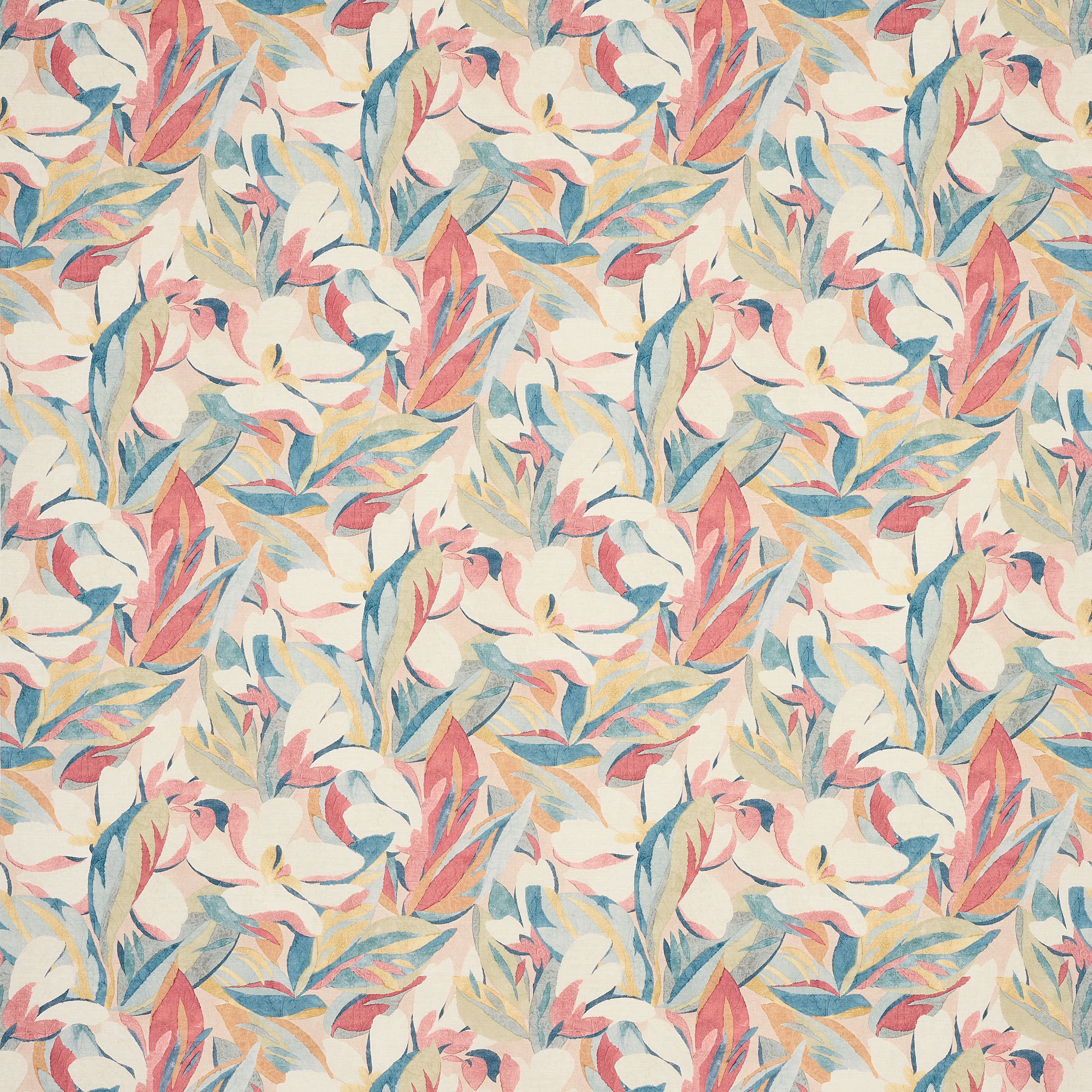 Coletta Fabric in Red/Blue by Jane Churchill