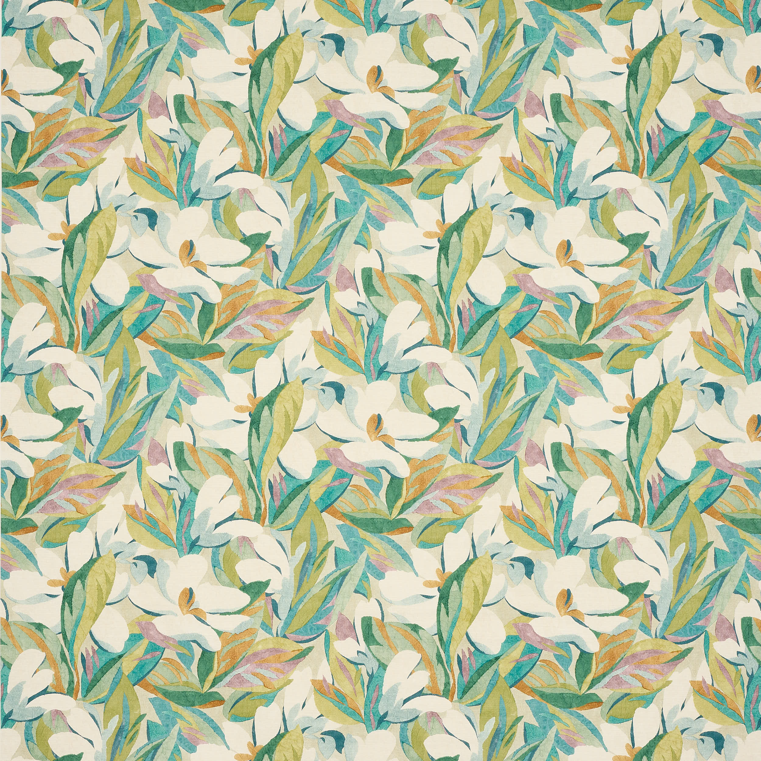 Coletta Fabric in Red/Blue by Jane Churchill