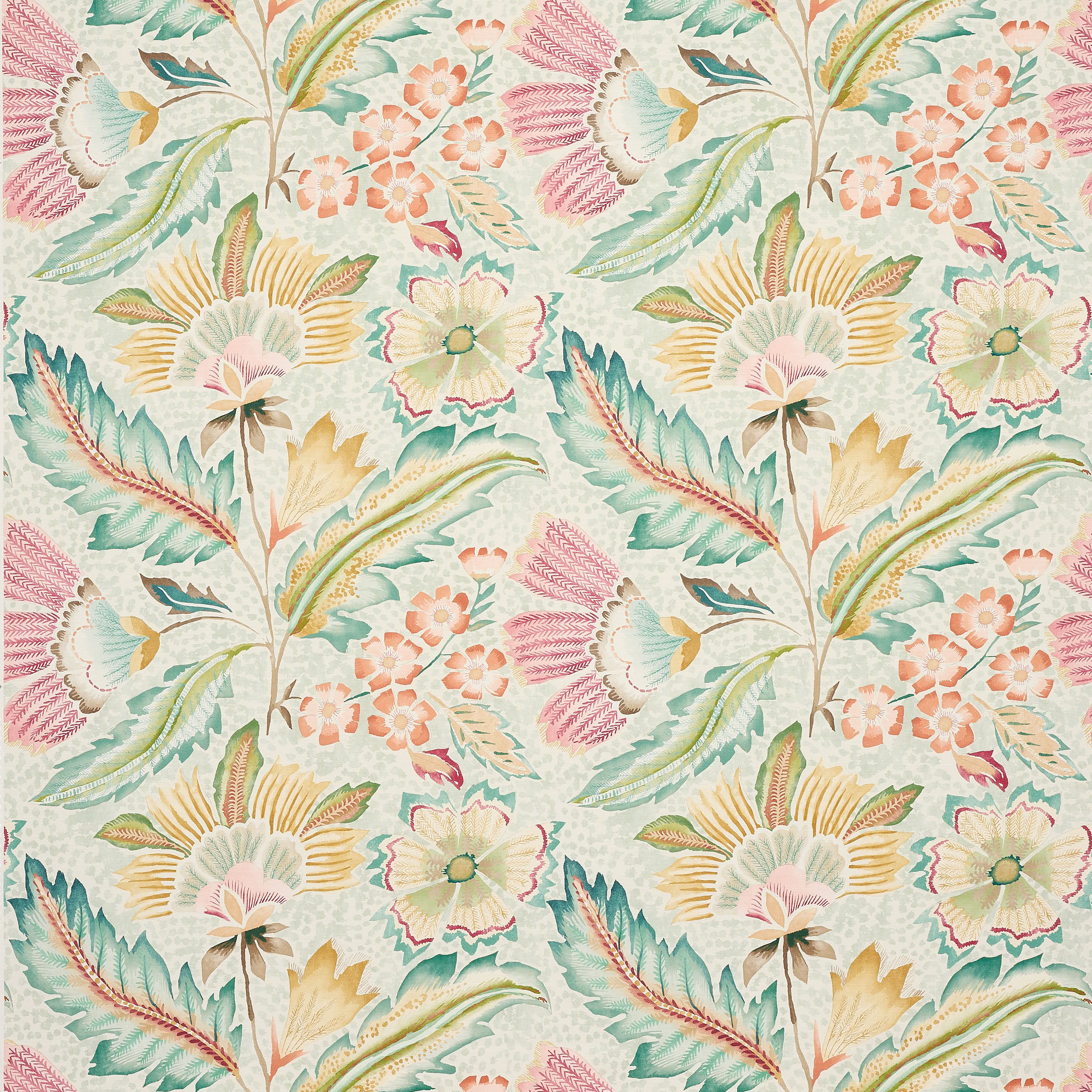 Orla Fabric in Blue by Jane Churchill