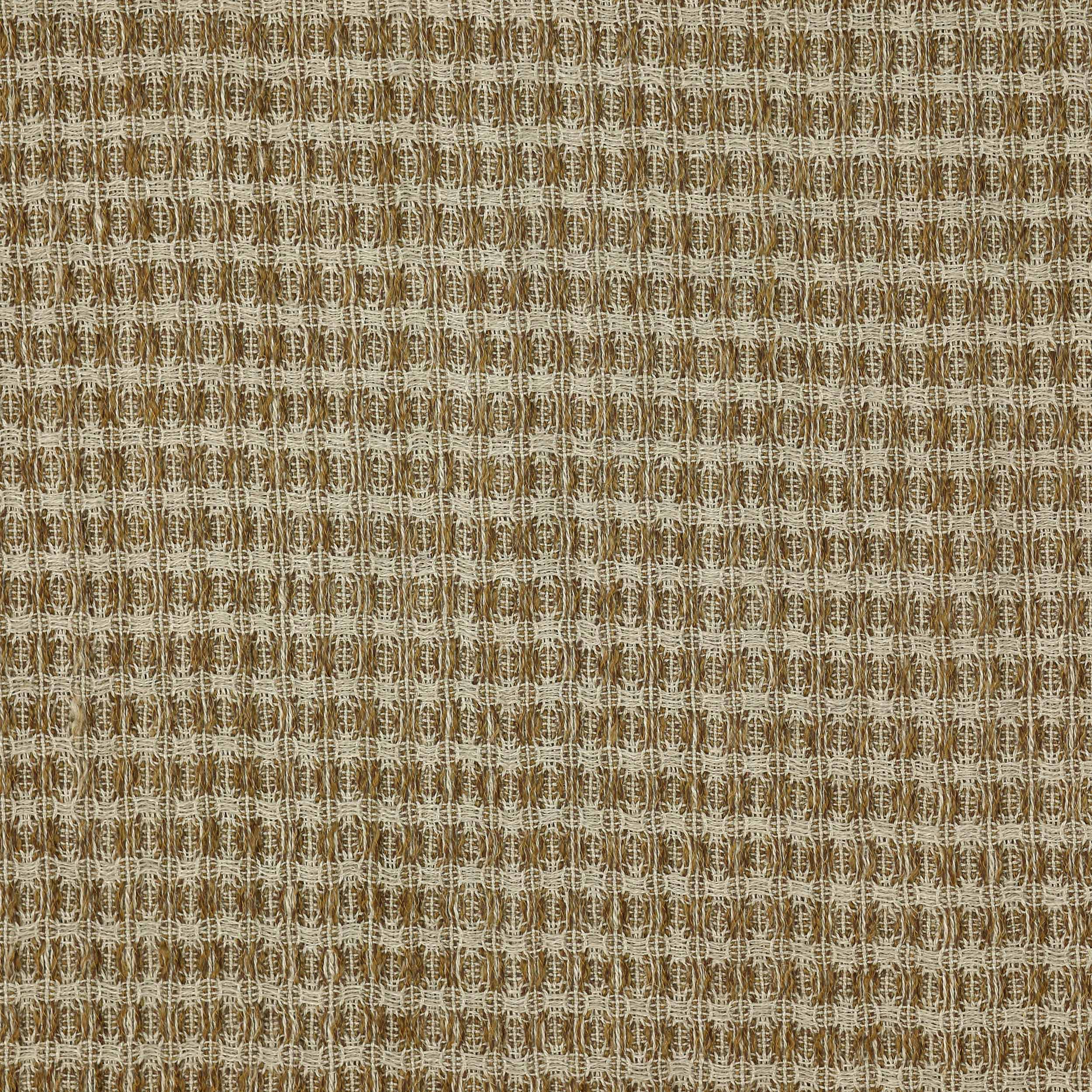 Thatch Fabric in Tobacco by Larsen