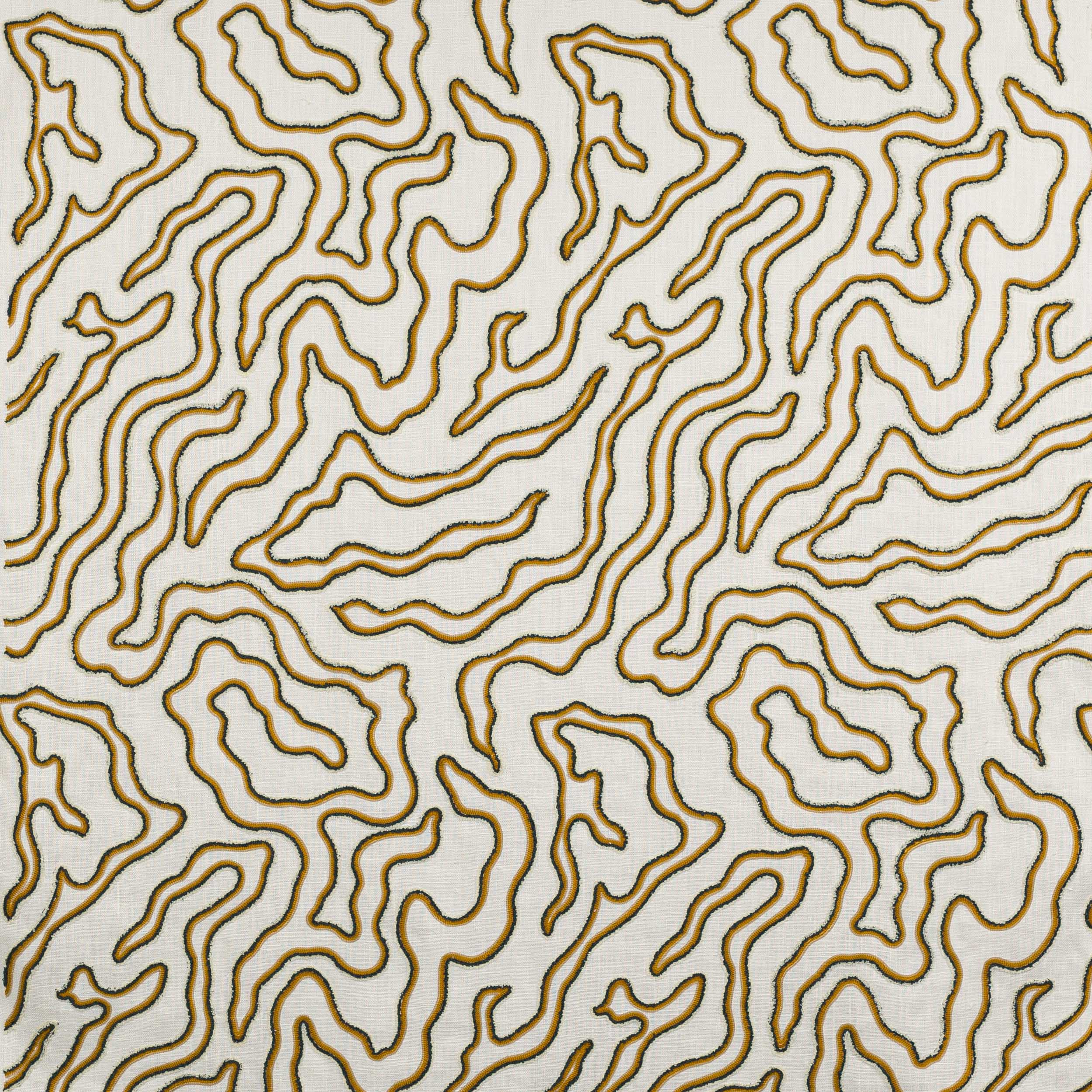 Baya Fabric in White by Larsen