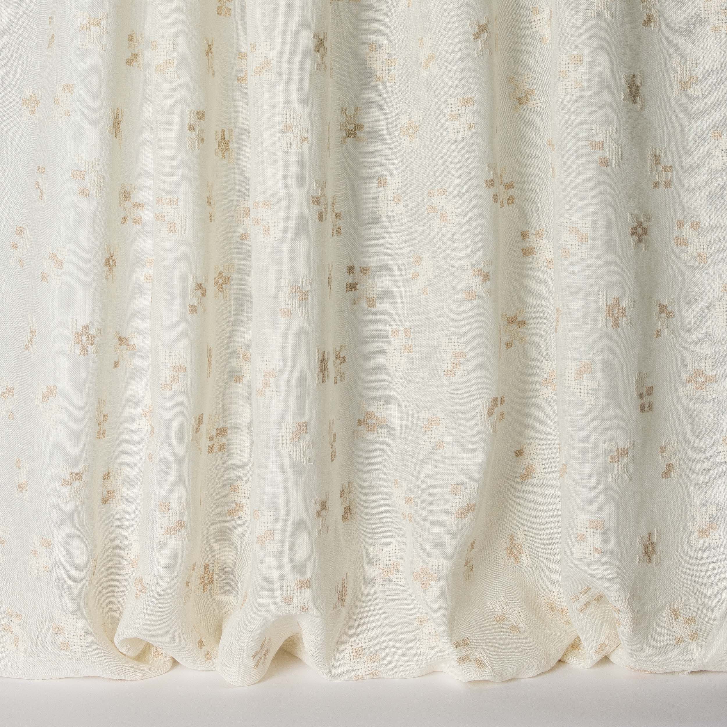 Kanji Fabric in Ebony by Larsen