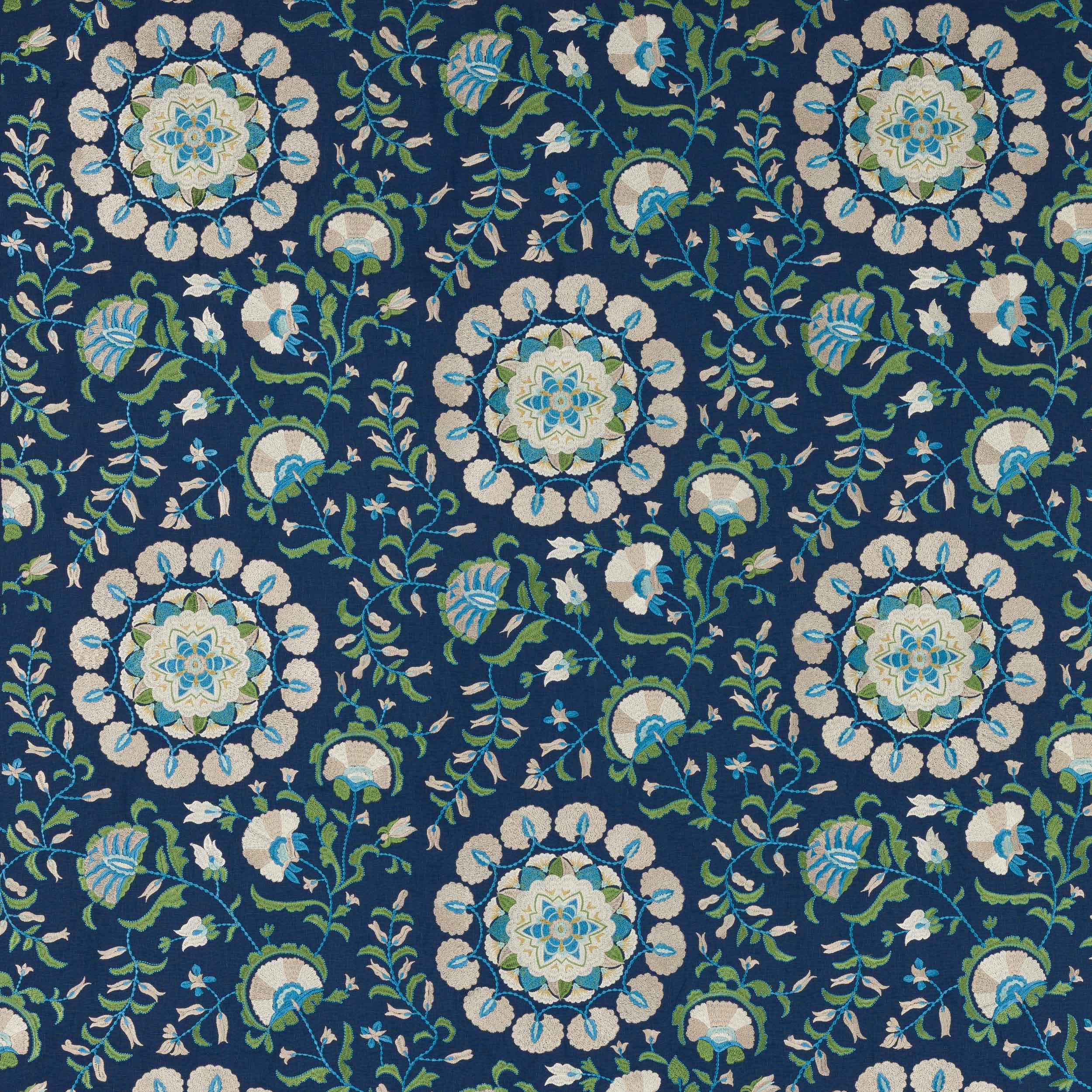 Koti Fabric in Terracotta by Manuel Canovas