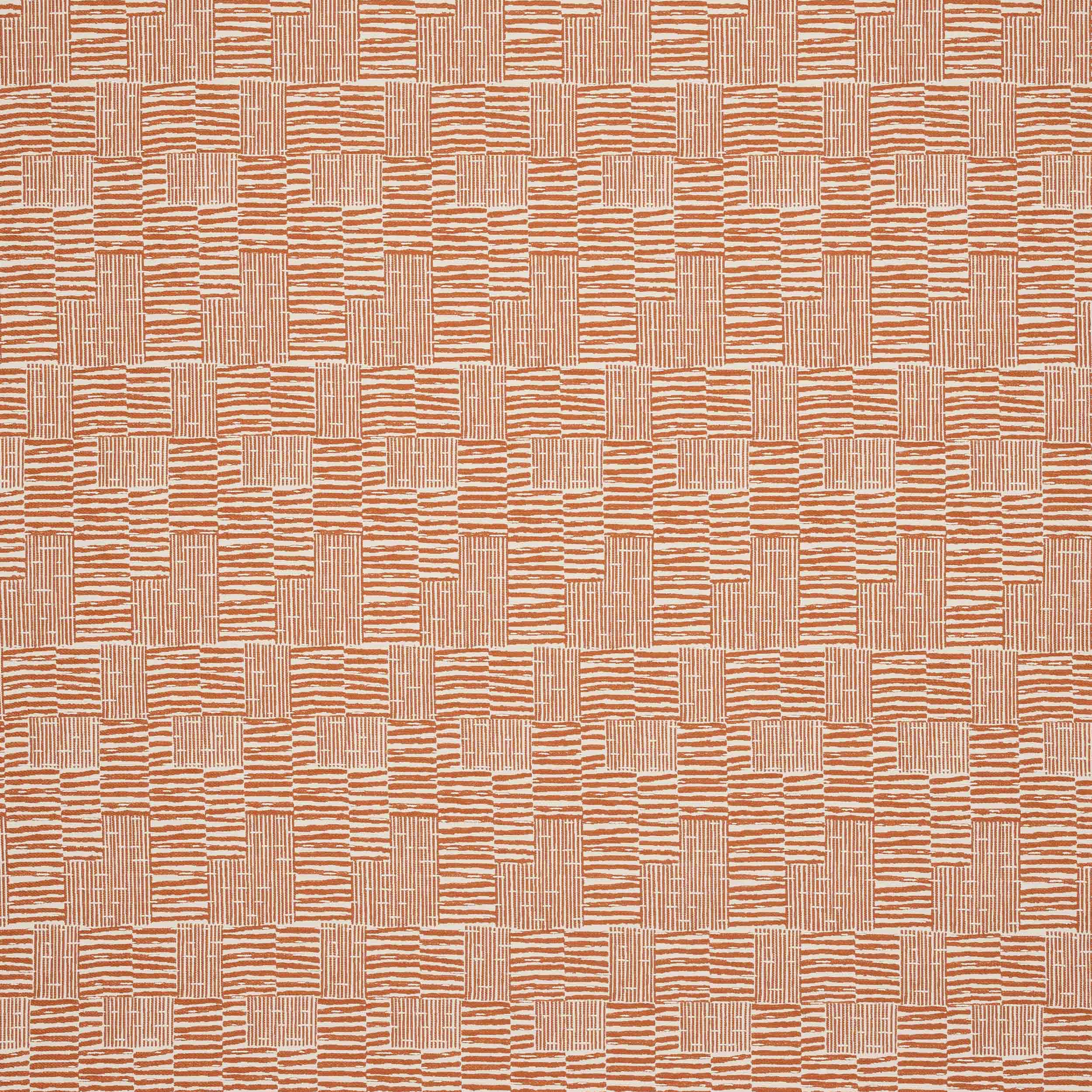 Saona Fabric in Terre Cuite by Manuel Canovas