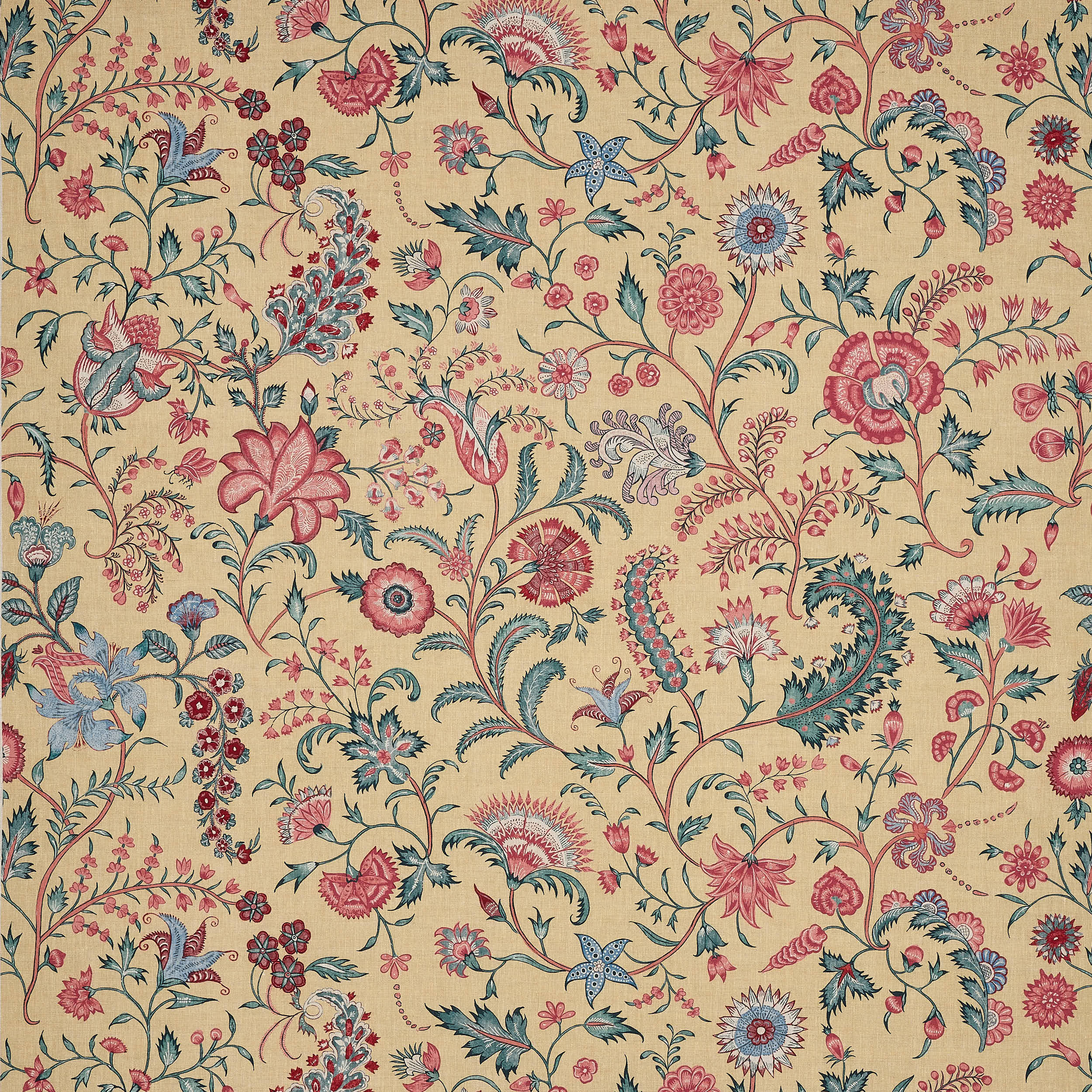 Celestine Fabric in Moutarde by Manuel Canovas